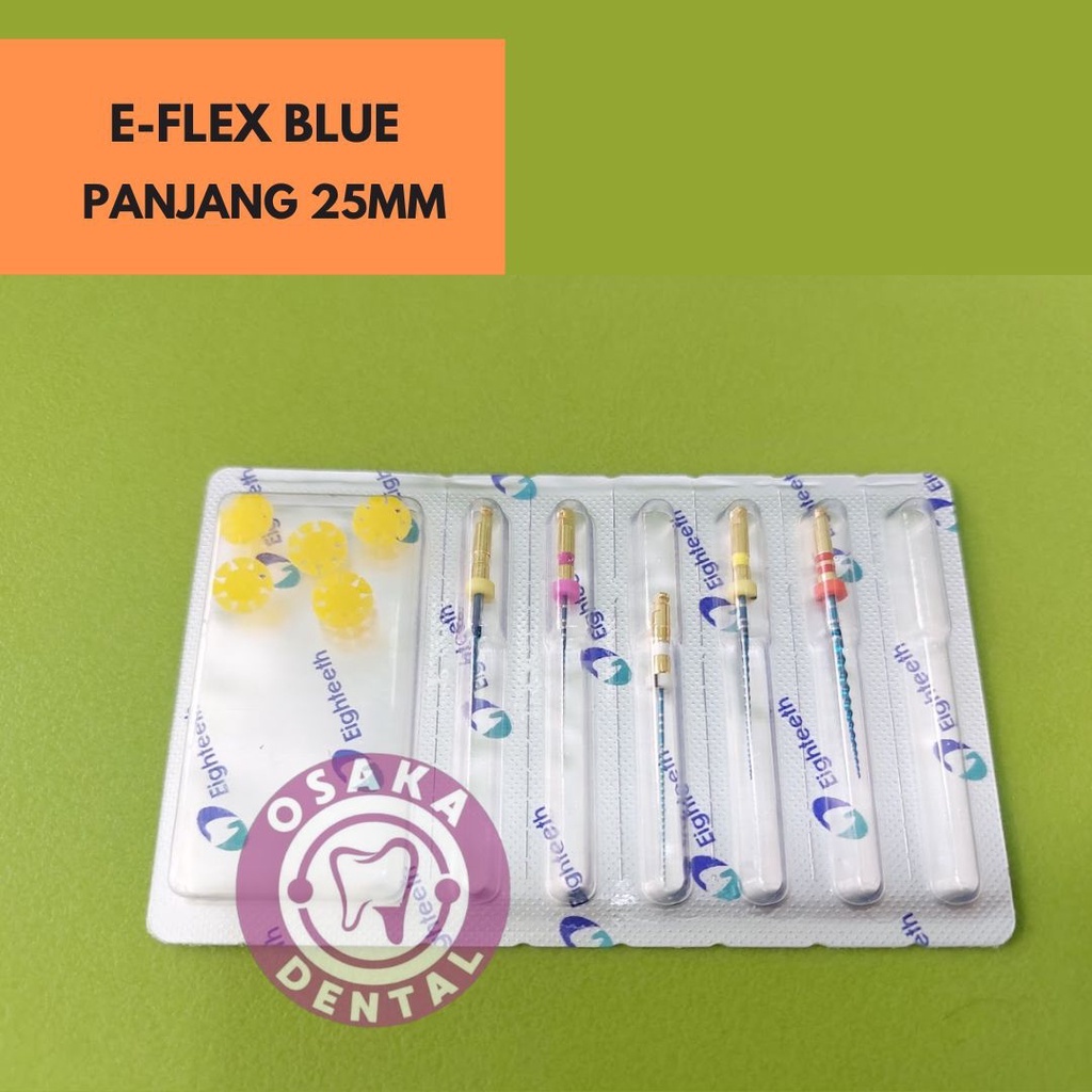 Jual File Rotary Endodontic - E-Flex Blue | Shopee Indonesia