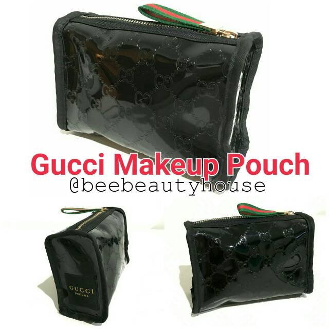 Jual Pouch Makeup tas kosmetik branded luxury motif GG counter gift ...
