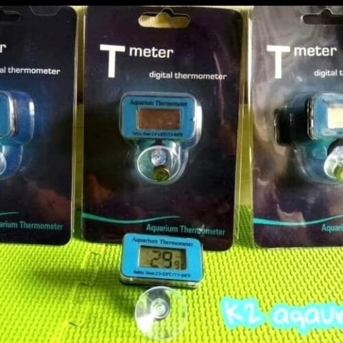 Jual [COD] Thermometer Aquarium Celup Aquaponic termometer Digital T ...
