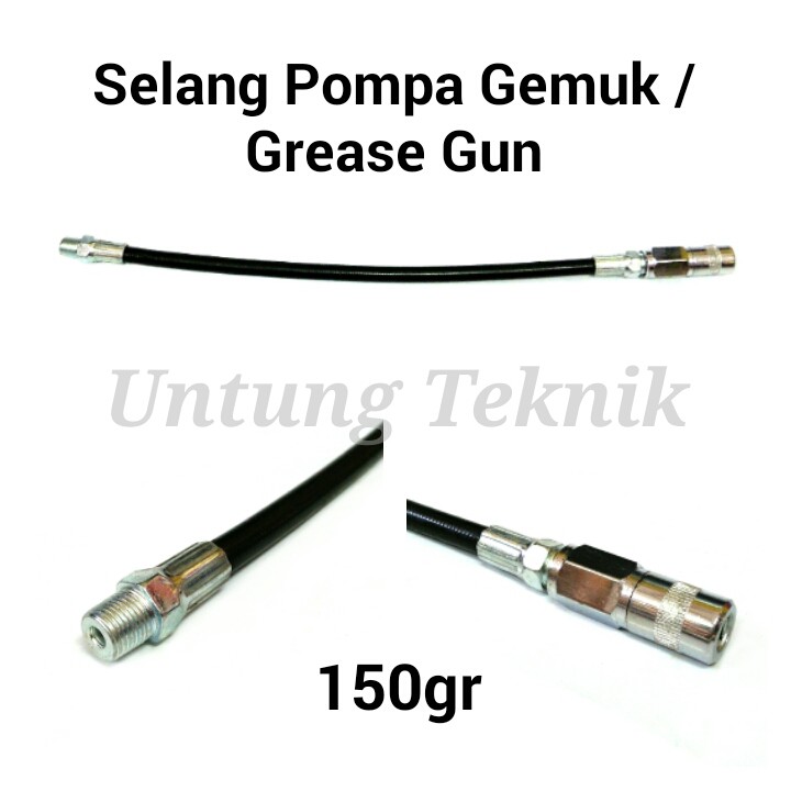 Jual MC tech / PRESSOL 30CM Selang Pompa Gemuk - Grease gun Hose with ...