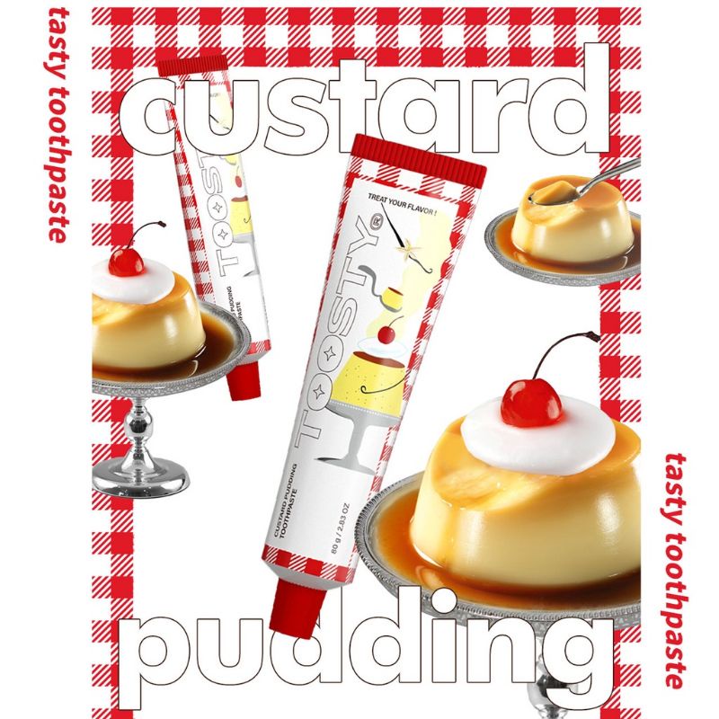 Jual TOOSTY CUSTARD PUDDING TOOTHPASTE | Shopee Indonesia
