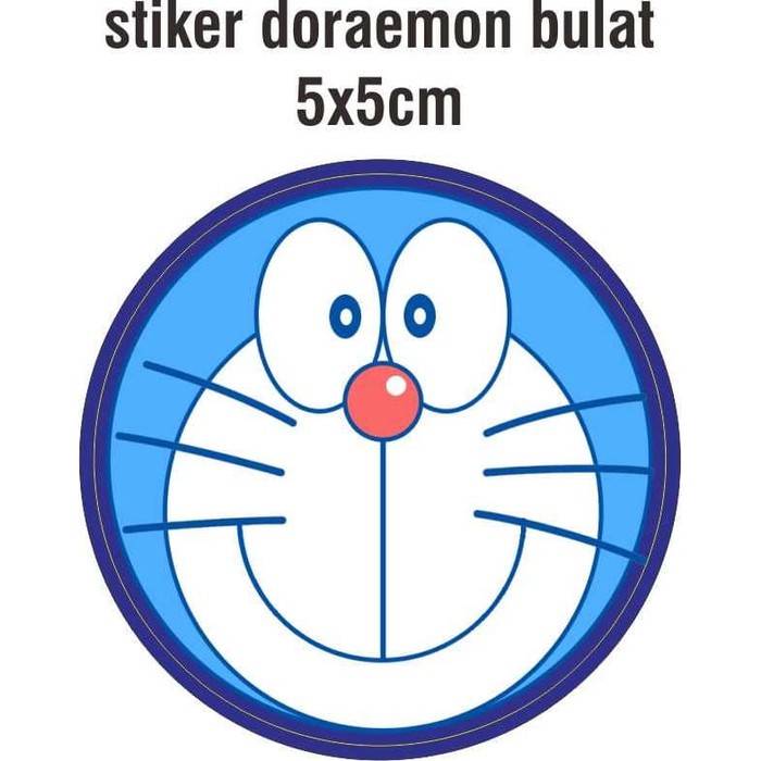 Jual STIKER VINYL LABEL BULAT DORAEMON 5X5CM | Shopee Indonesia