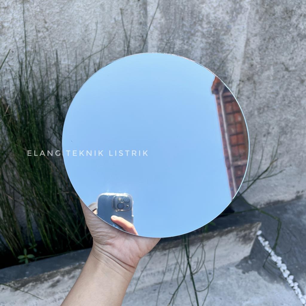 Jual Kaca Cermin Aesthetic Diameter 20CM Tebal 2MM / Kaca Cermin Bulat ...