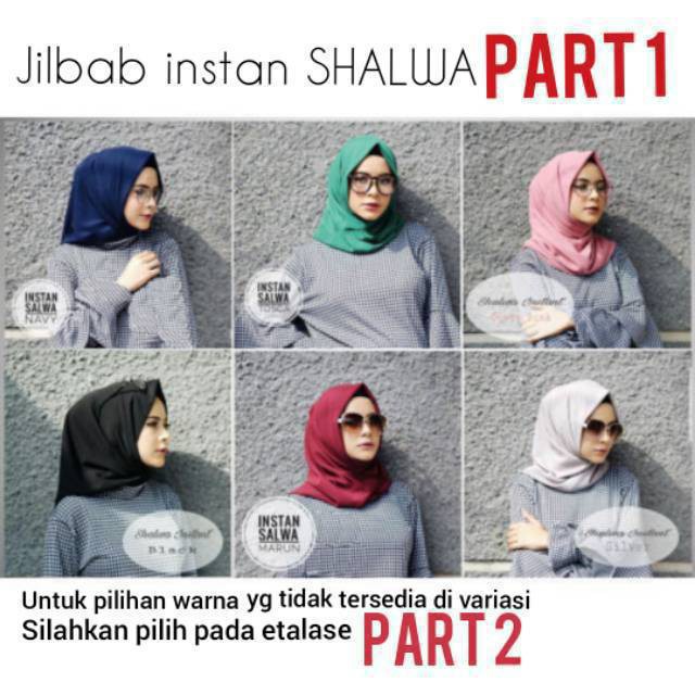 Jual HIT - KRUDUNG SHALWA INSTAN | JILBAB HALWA INSTAN | JILBAB INSTAN ...