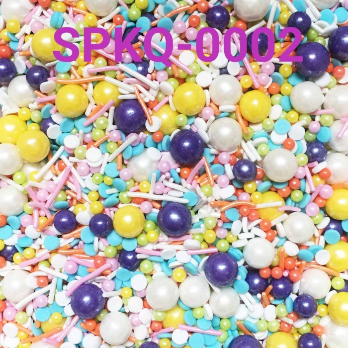 Jual SPKQ-0002 SPRINKLES SPRINKLE SPRINKEL 250GR MUTIARA MESES RAINBOW TERBARU | Shopee Indonesia