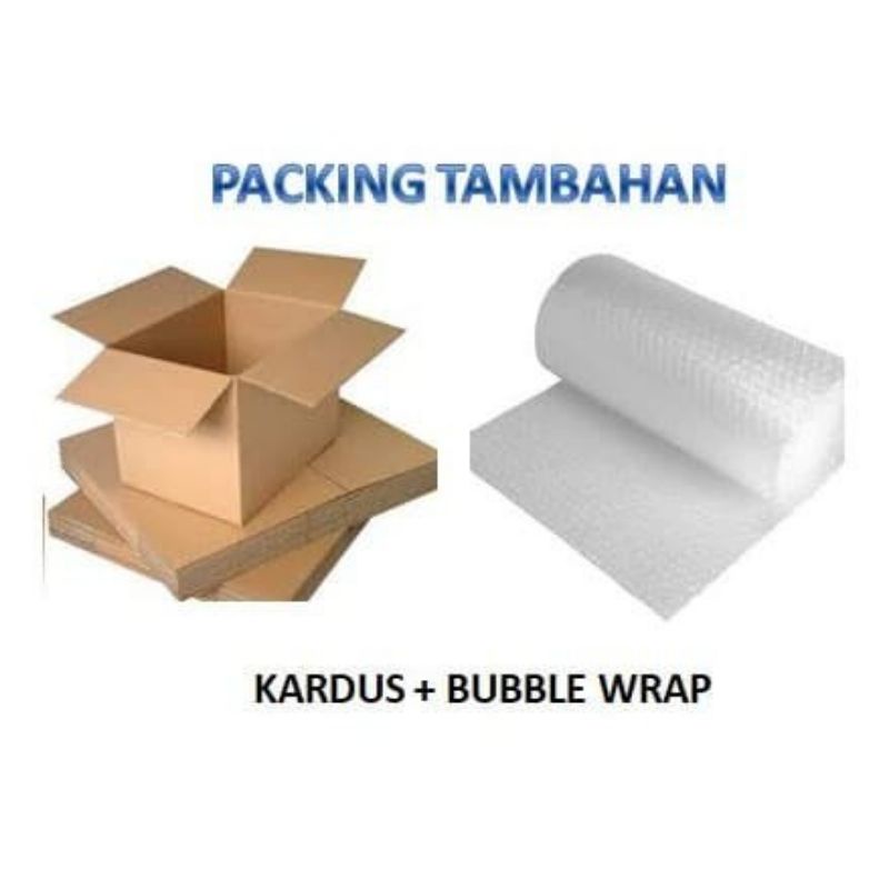 Jual ATC Tambah Packing Bubble Wrap/Kardus+Bubble Wrap | Shopee Indonesia