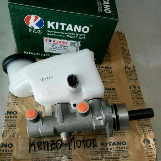 Jual MASTER REM ATAS BRAKE MASTER AVANZA XENIA 47201-BZ010 KITANO ...