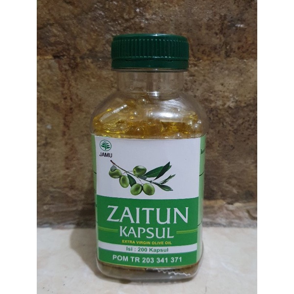 Jual Minyak zaitun kapsul extra virgin isi 200 kapsul | Shopee Indonesia