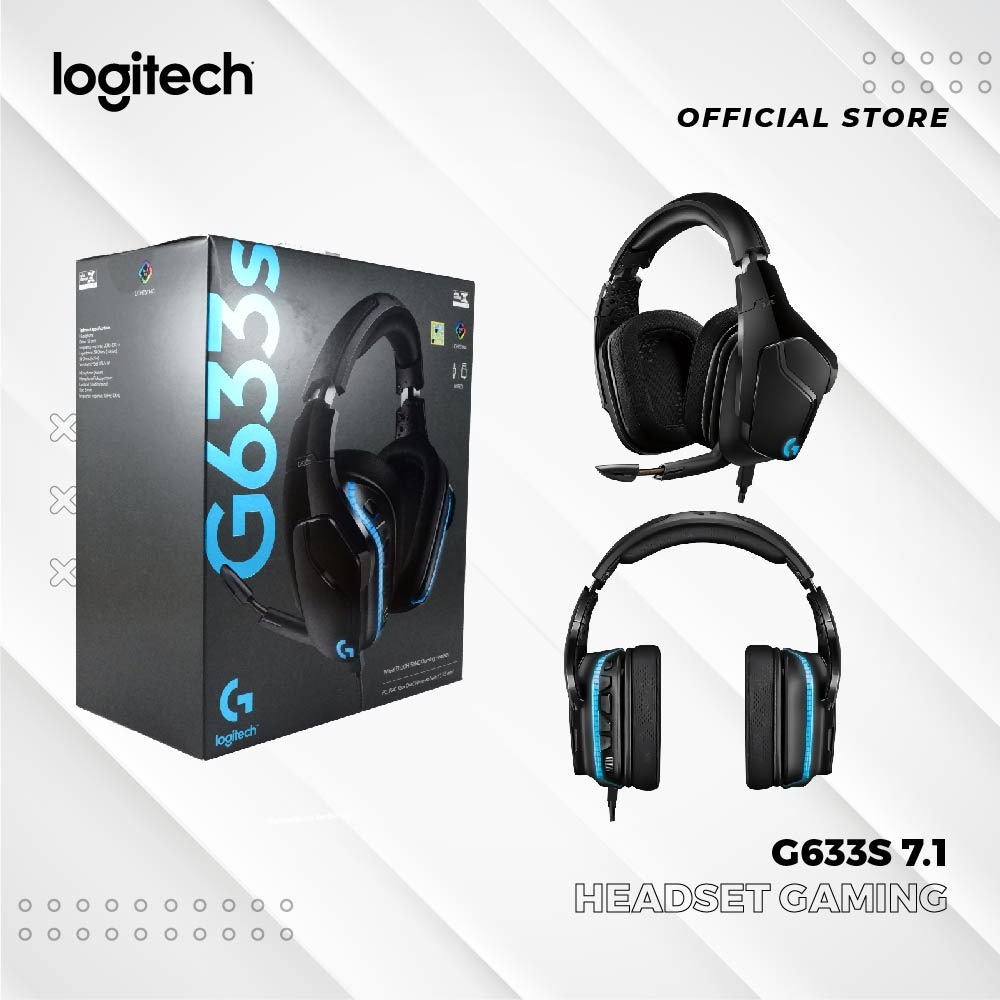 Jual Headset Gaming Logitech G633s 7.1 LIGHTSYNC | Shopee Indonesia