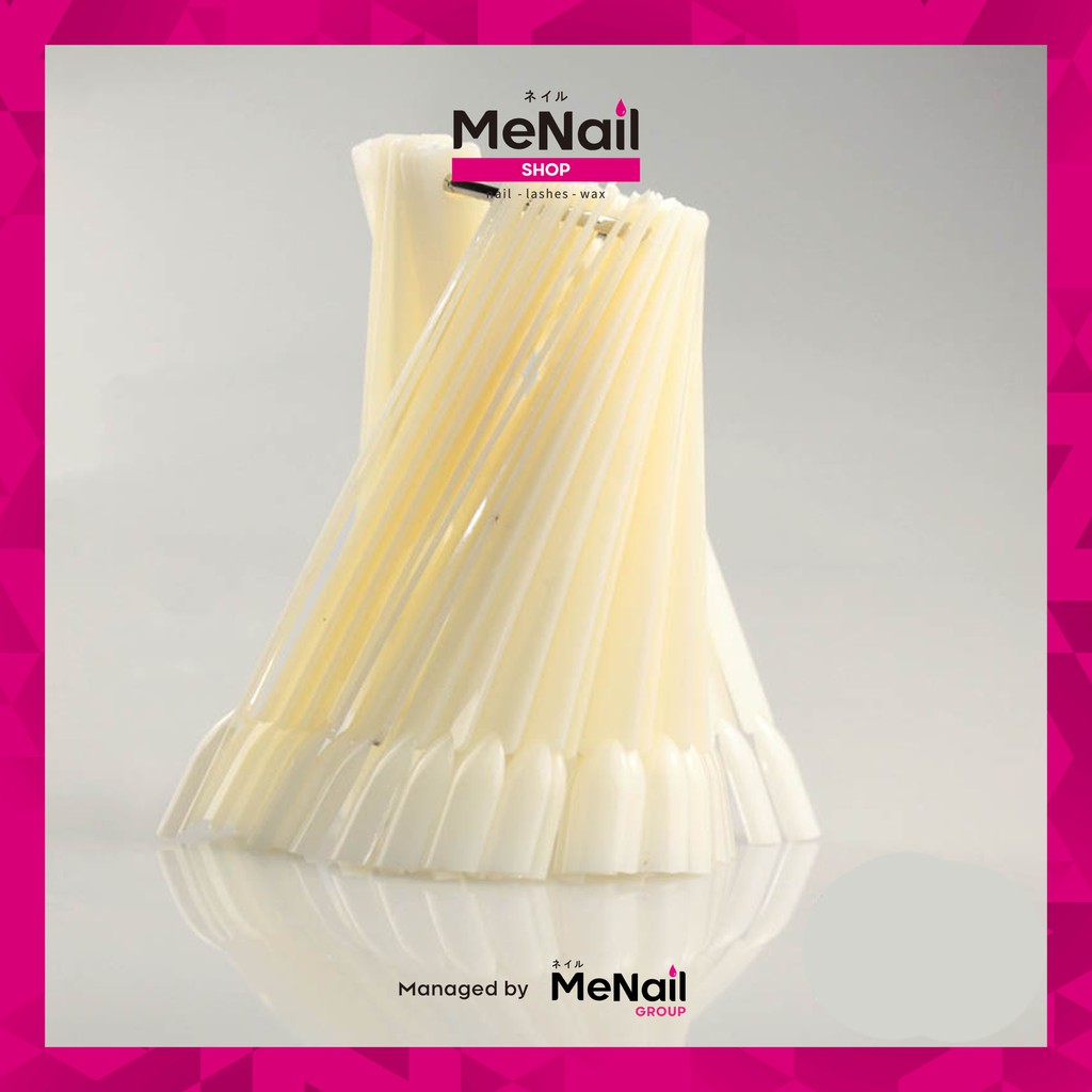 Jual Color Chart Single Natural Color/Nail extention/Kuku Palsu/Fake ...