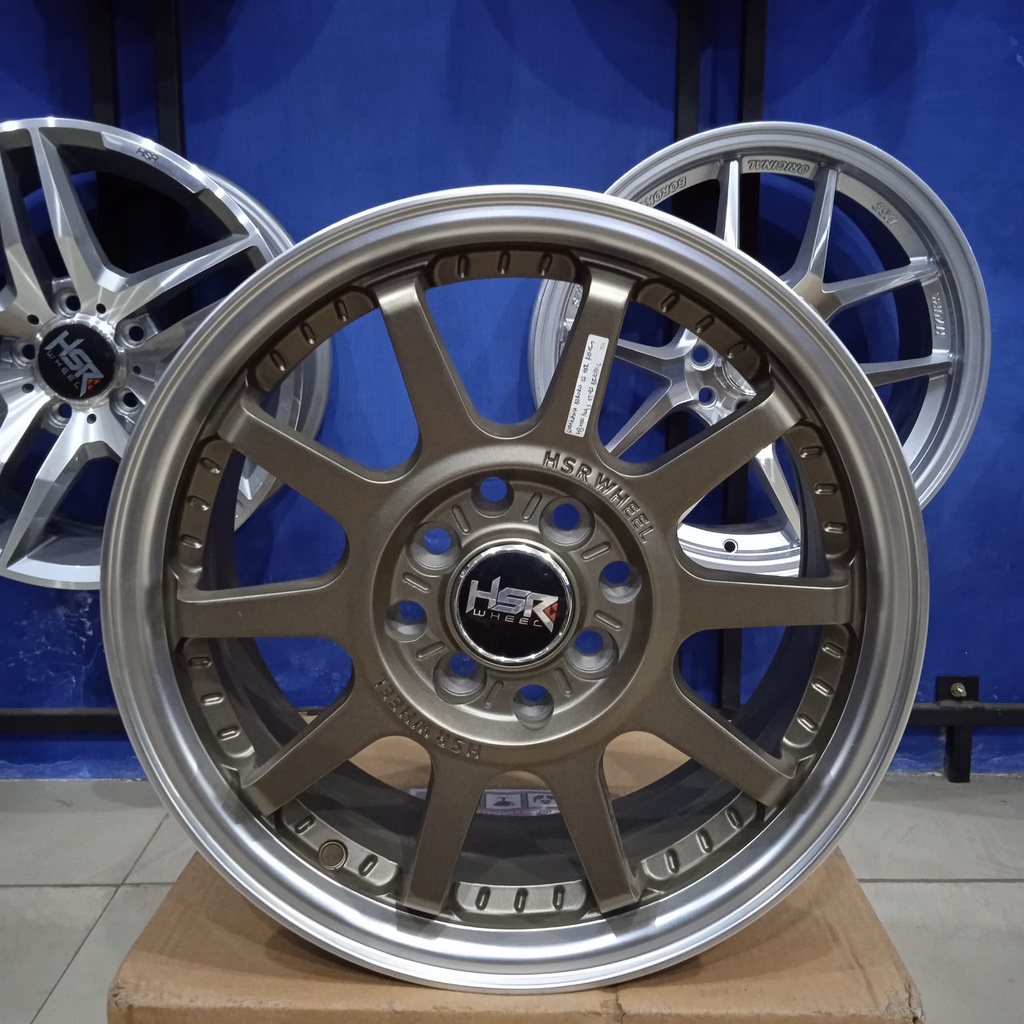 Jual Velg mobil lebar rata ring 15x65 pcd 4x100-4x114,3 et42 brz/ml hsr ...