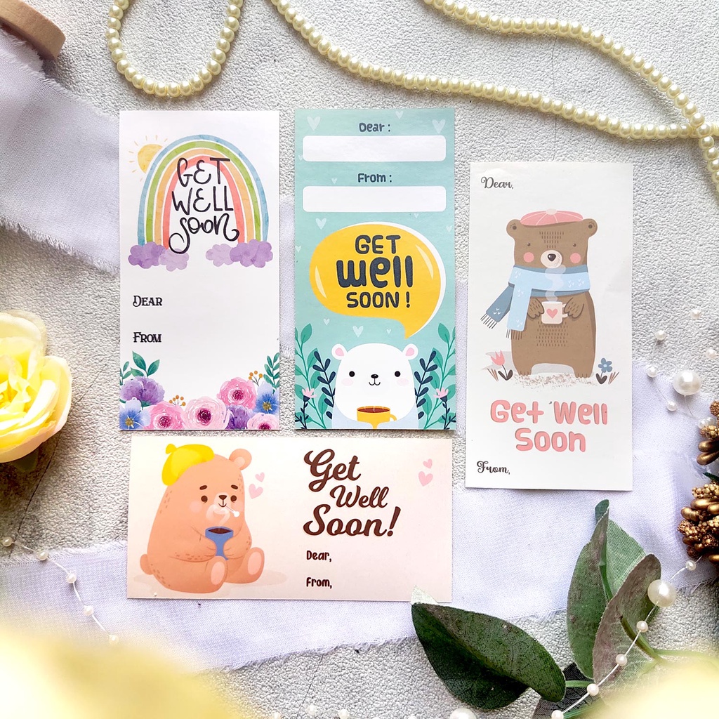 Jual Sticker / STIKER GWS / GET WELL SOON / SEMOGA CEPAT SEMBUH / SAKIT ...