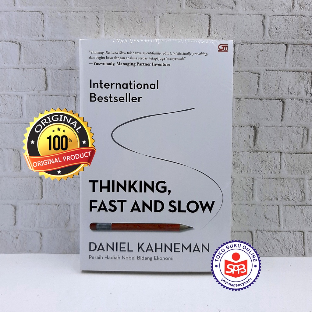 Jual Thinking Fast and Slow - Daniel Kahneman | Shopee Indonesia