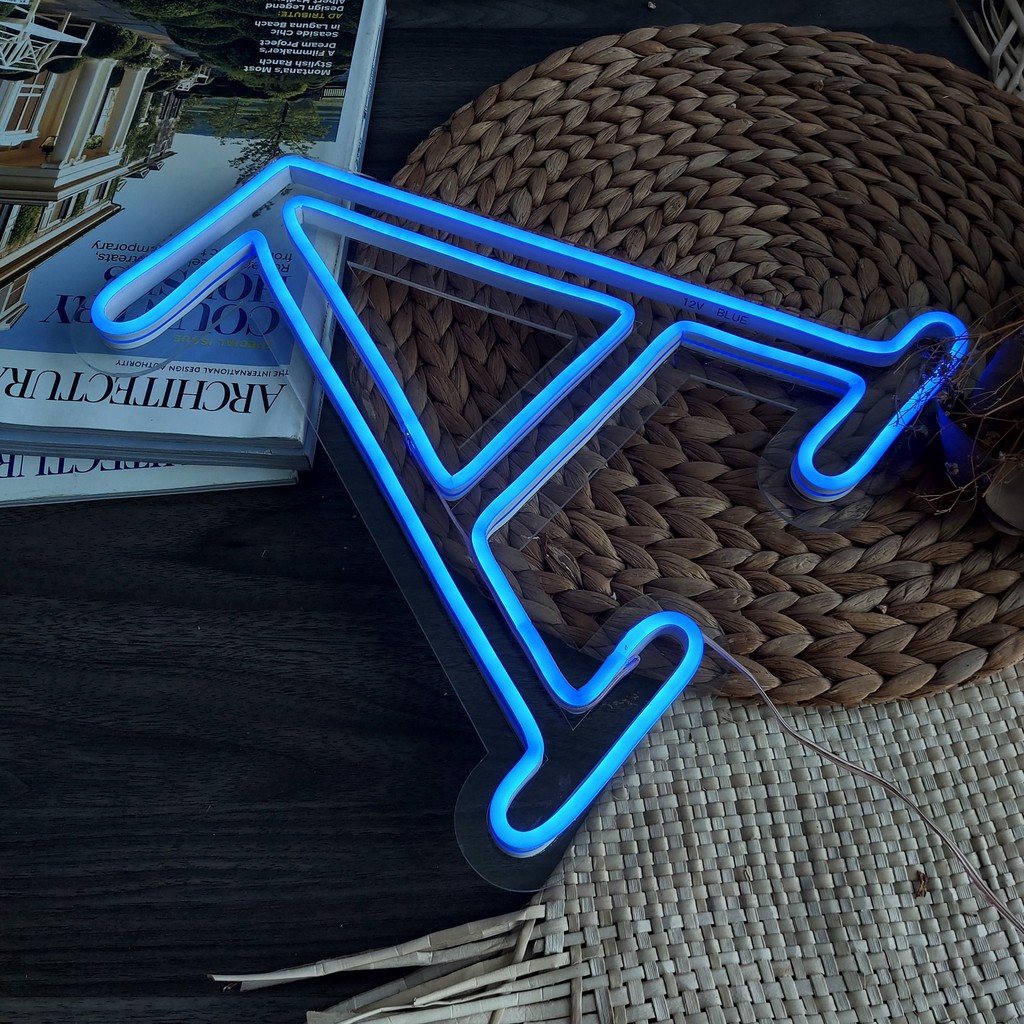 Jual NEON LED HURUF A/ABJAD | Shopee Indonesia