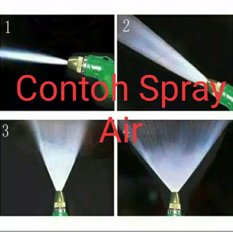 Jual NOZZLE WATER GUN SPRAY Alat Semprot Semprotan Air Selang Bahan ...