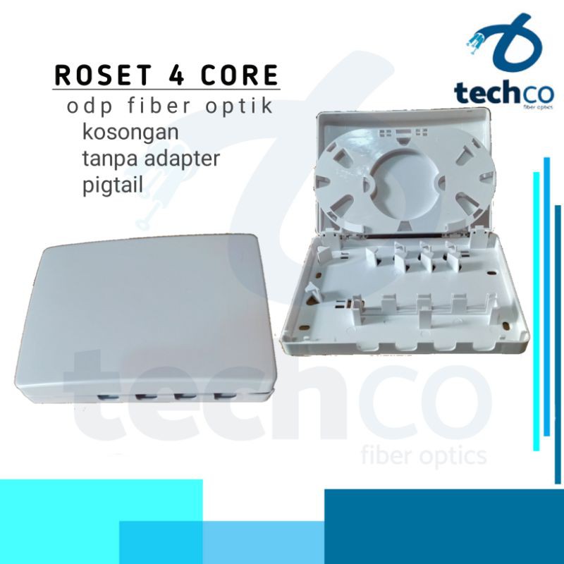 Jual ROSET 4 CORE ODP 4core kosong tanpa adapter dan pigtail | Shopee ...
