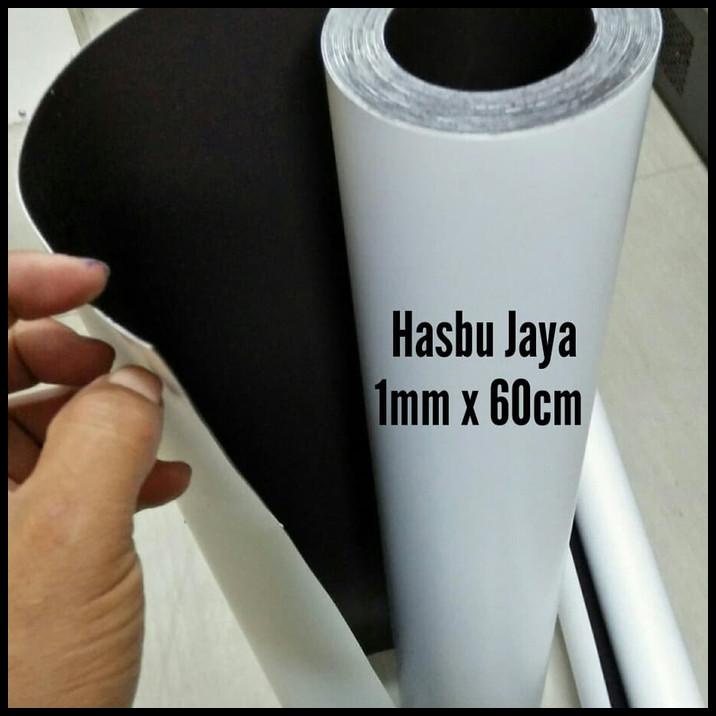 Jual Rubber Magnet-Magnet Sheet-Magnet Lembaran Warna Putih 1Mm X 60Cm ...