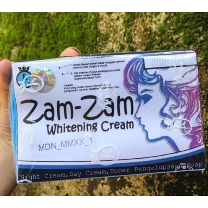 Jual ZAM ZAM WHITENING CREAM | Shopee Indonesia