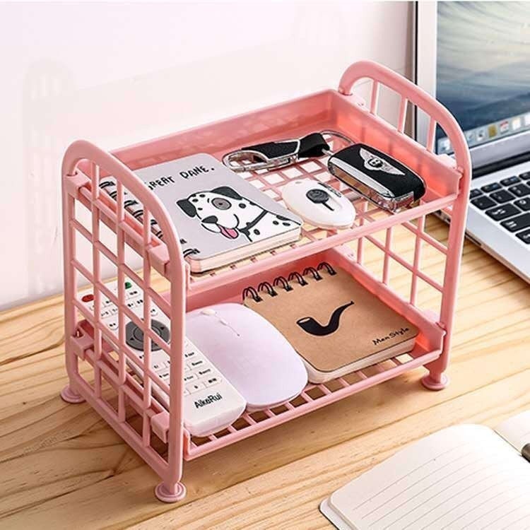 Jual Rak Mini Serba Guna 2 Tingkat / Rak Mini Plastik 2 Susun / Rak ...