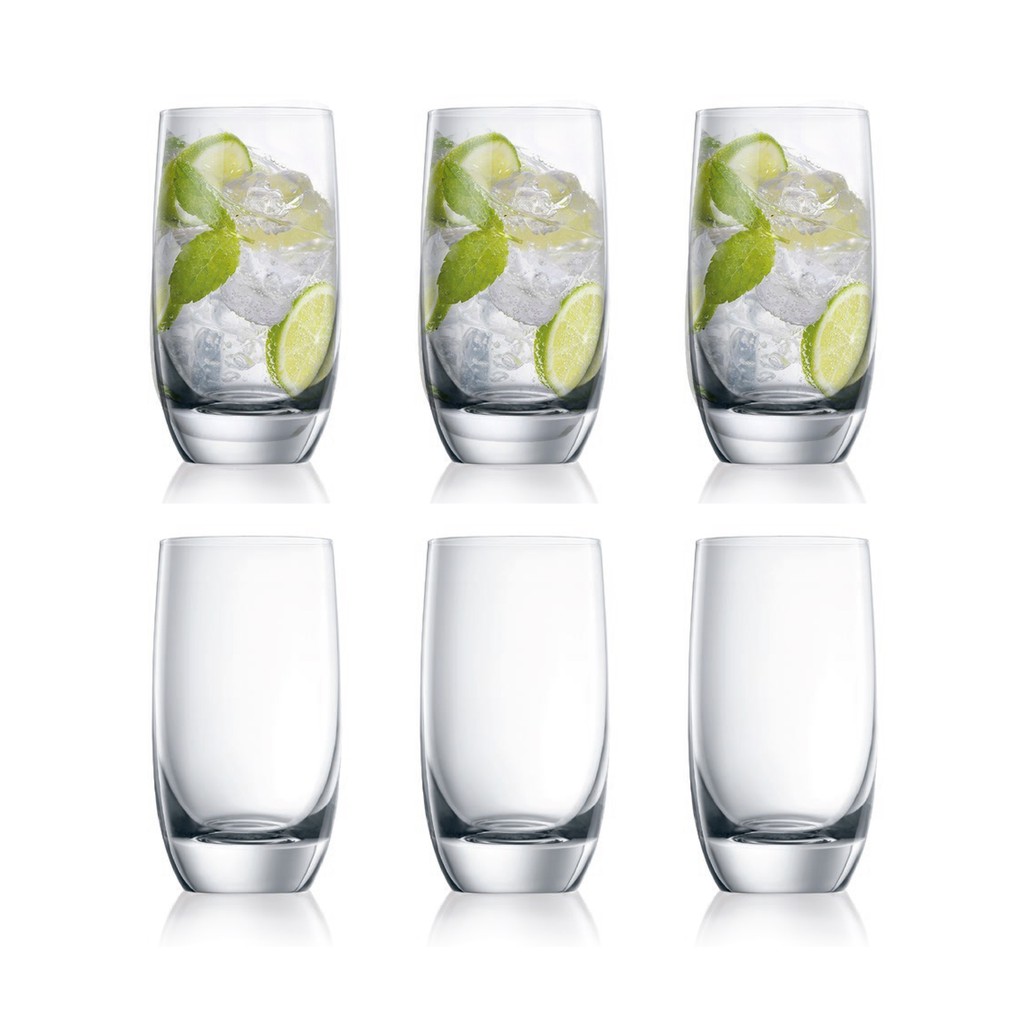 Jual Lucaris Shanghai Hi Ball Set 6 Pcs 285ml / Tumbler Kristal | Shopee Indonesia