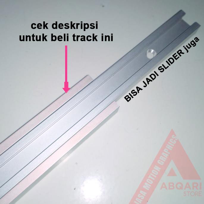 Jual T Track / Miter Slot / Table Saw Runner / Miter Saw Track | Shopee ...