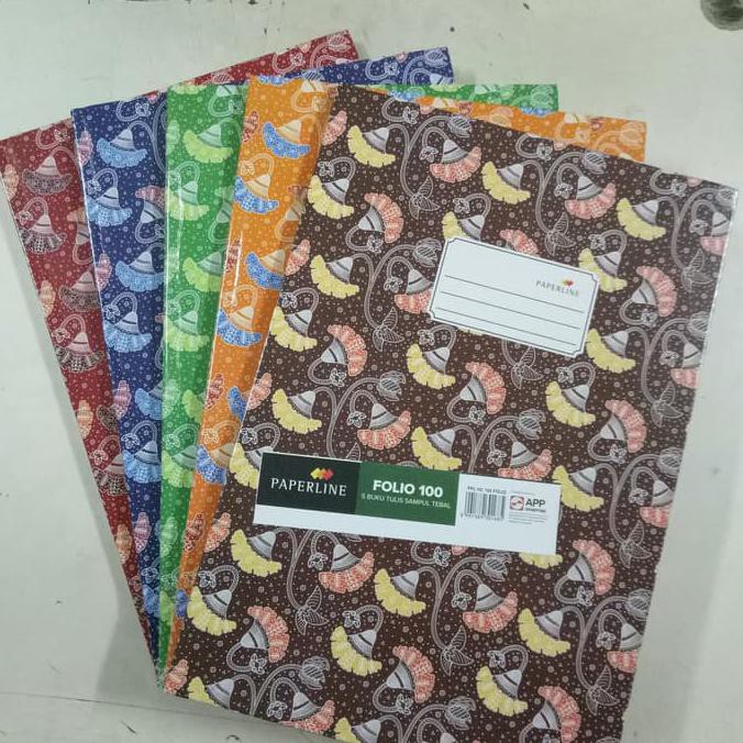 Jual Buku Tulis Folio 100 Lbr Hard Cover | Shopee Indonesia