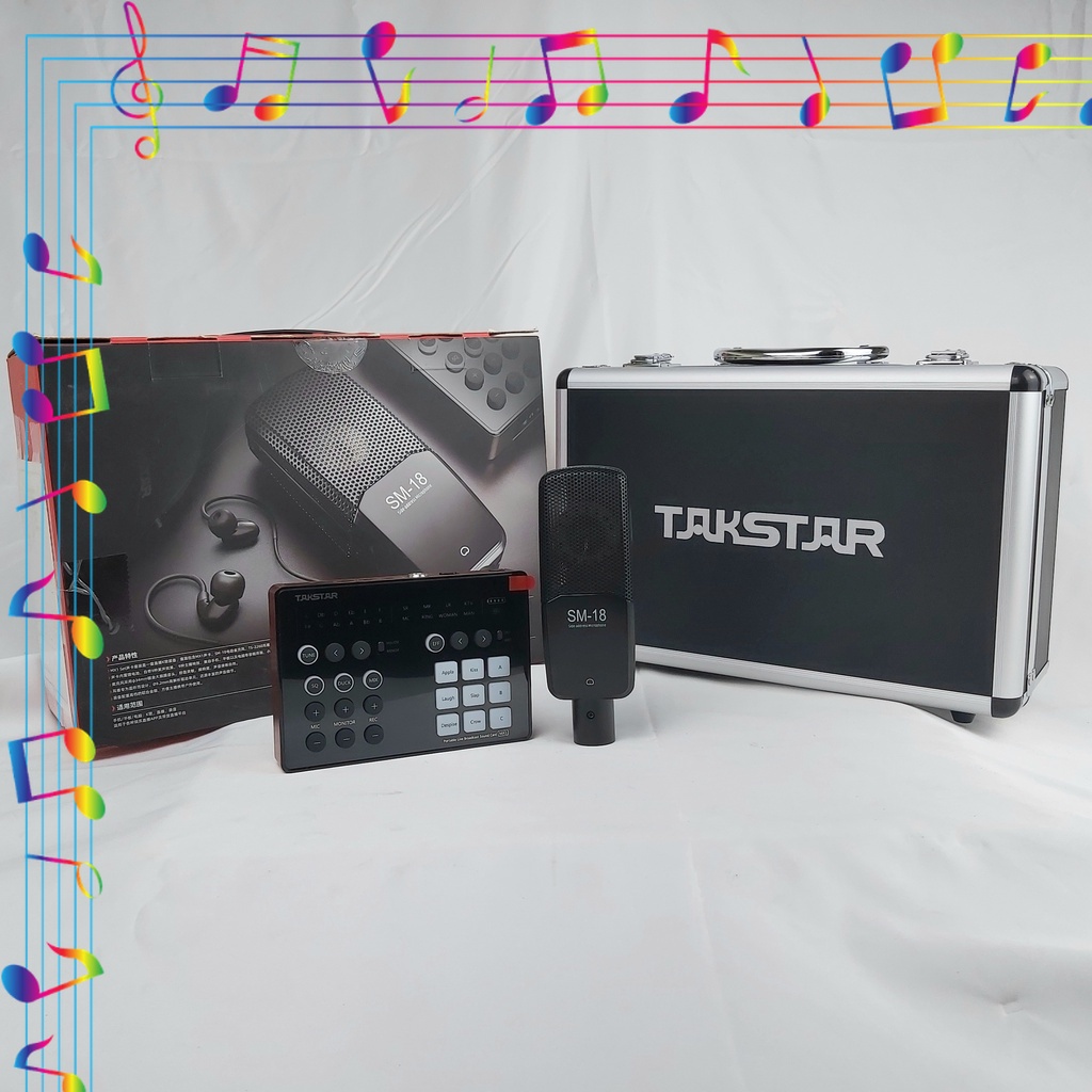 Jual LIVE BROADCAST SOUNDCARD AUDIO INTERFACE + MICROPHONE CONDENSOR ...