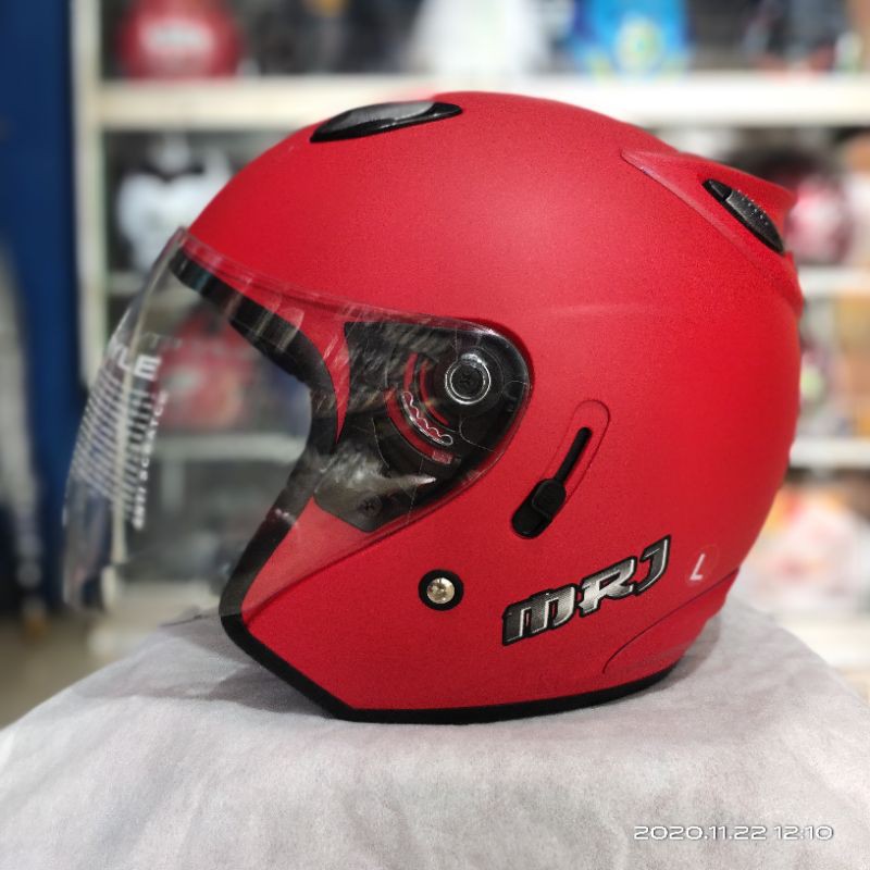 Jual Helm Centro Merk Mrj Double Vissor | Shopee Indonesia