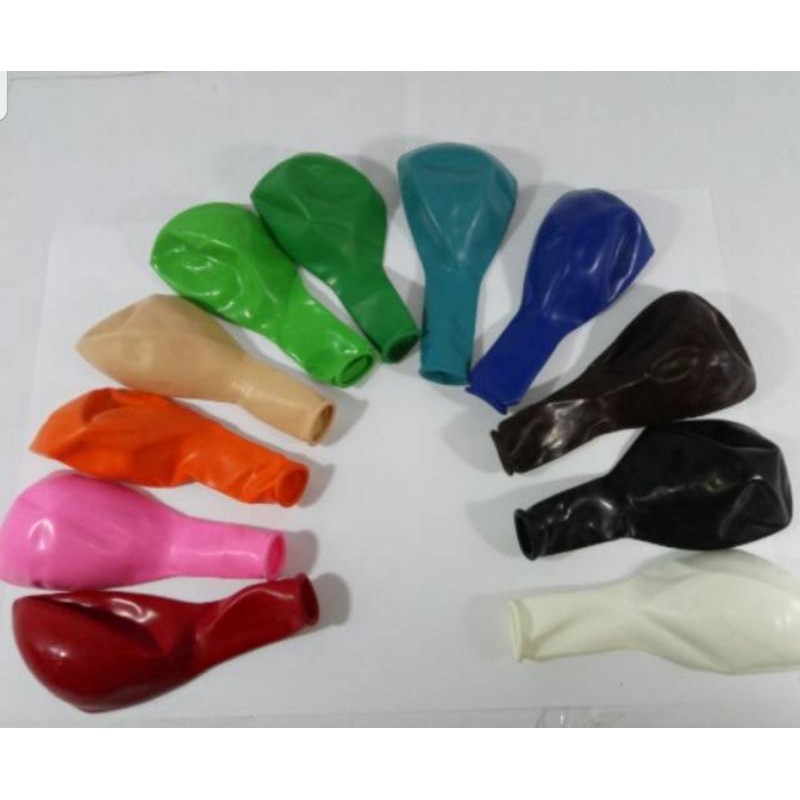 Jual 1 pc Balon Ulang Tahun Metalik 12 inch / Balon Ultah | Shopee ...