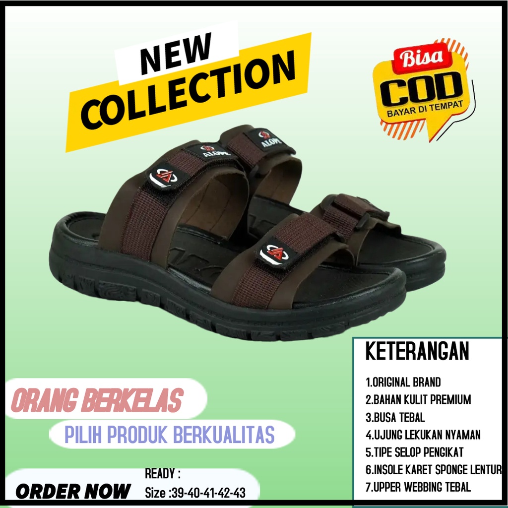 Jual SENDAL SANDAL Sadal Polos Tali PRIA GUNUNG OUTDOR KEREN ORIGINAL ...