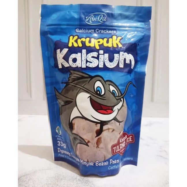 Jual KRUPUK KALSIUM / KERUPUK KALSIUM TULANG IKAN LELE | Shopee Indonesia