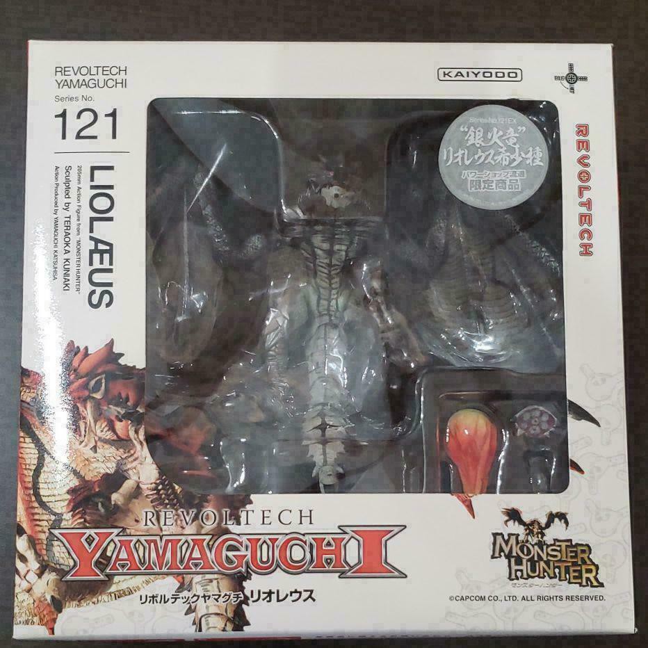 Jual Kaiyodo Revoltech Yamaguchi Liolaeus Silver Rathalos Monster ...