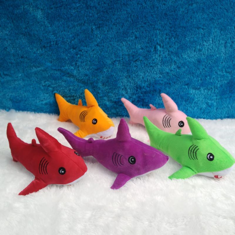 Jual Boneka baby shark ikan hiu lucu 30cm | Shopee Indonesia