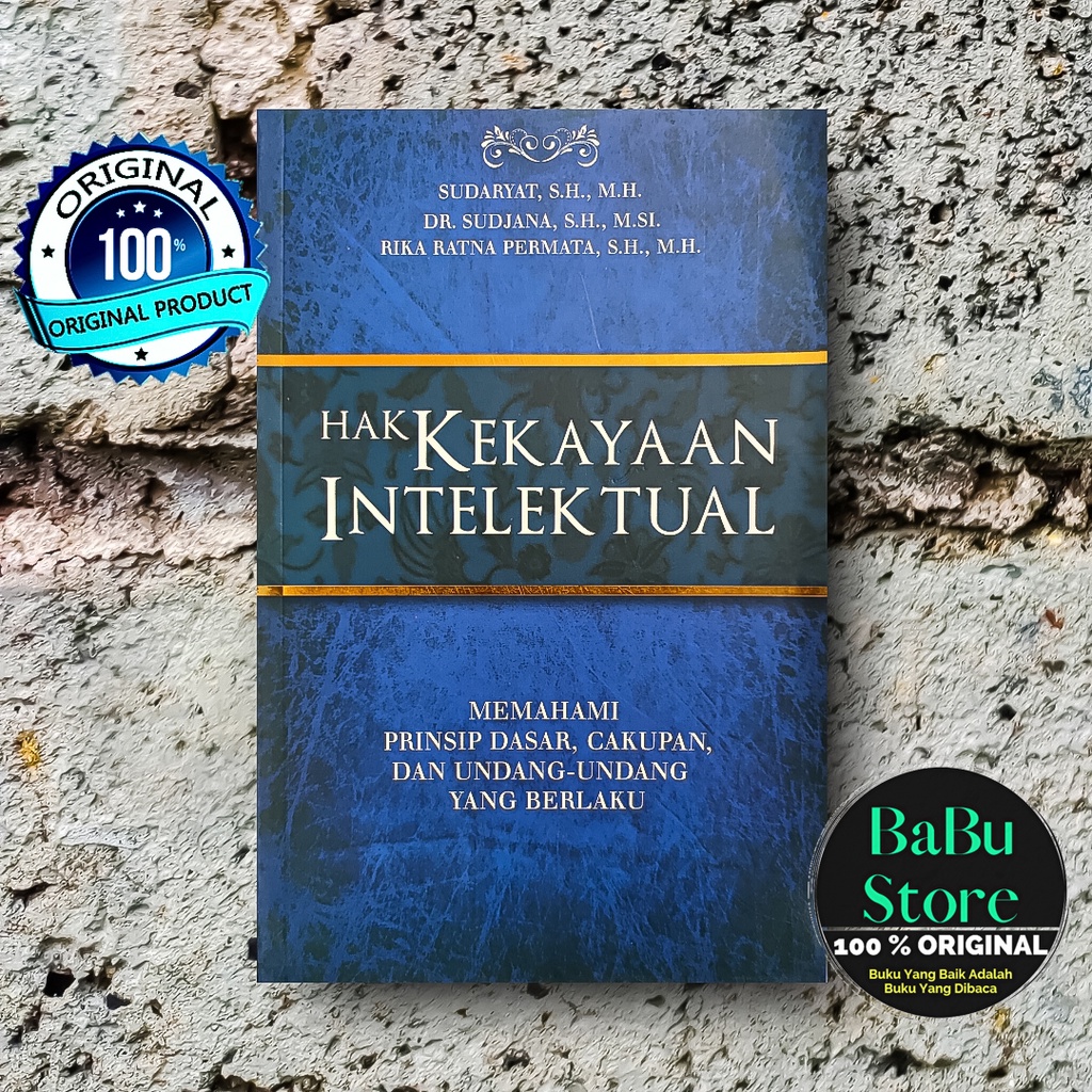 Jual Buku HAK KEKAYAAN INTELEKTUAL - Sudaryat dkk - oase ORIGINAL | Shopee Indonesia