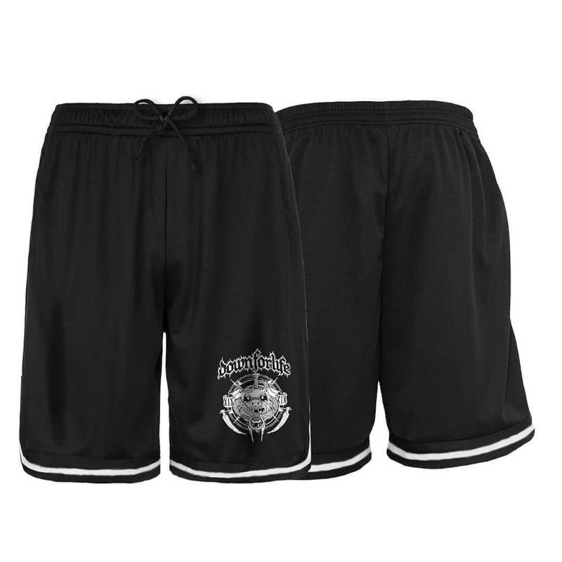 Jual ORIGINAL MENSHORT DOWN FOR LIFE - LOGO | Shopee Indonesia