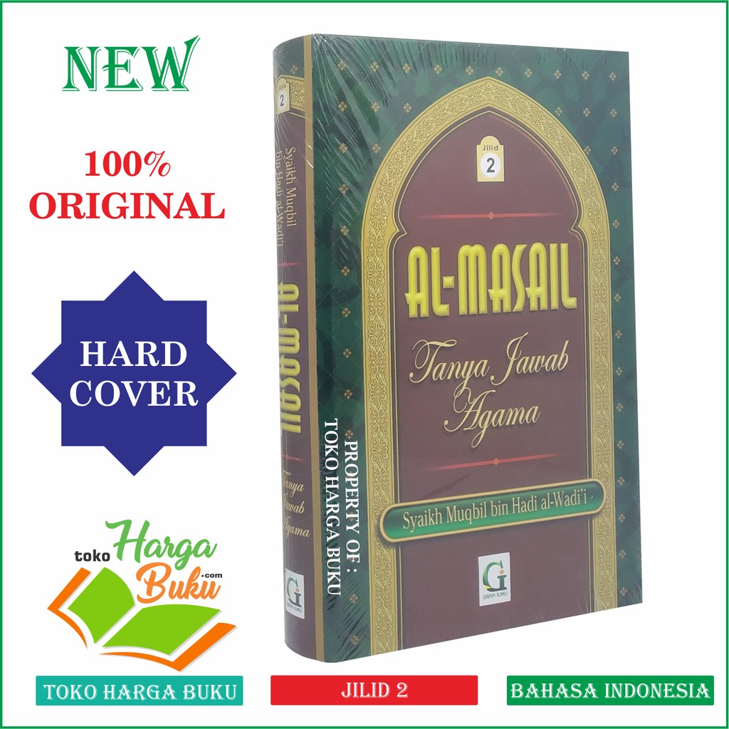 Jual Al-Masail Tanya Jawab Agama JILID 2 Karya Syaikh Muqbil bin Hadi ...