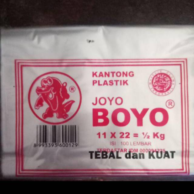 Jual plastik joyo boyo 1/2 kg (5 pak) | Shopee Indonesia