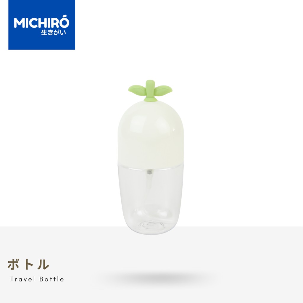 Jual Michiro Botol Spray Isi Ulang Dengan Bentuk Kapsul 55ml Capsule ...