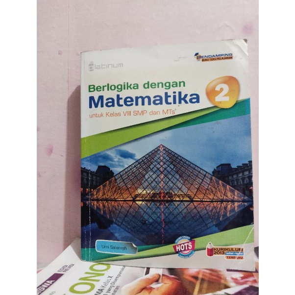 Jual buku matematika/berlogika dengan matematika kelas VIII/8/2 smp mts ...