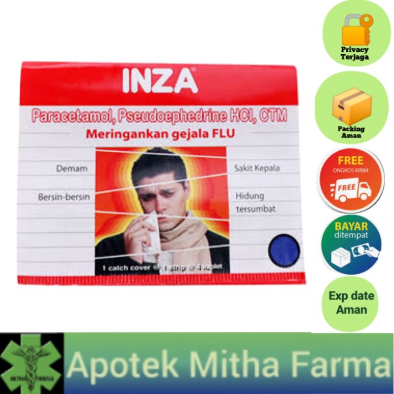 Jual INZA TABLET OBAT FLU KEMASAN | Shopee Indonesia