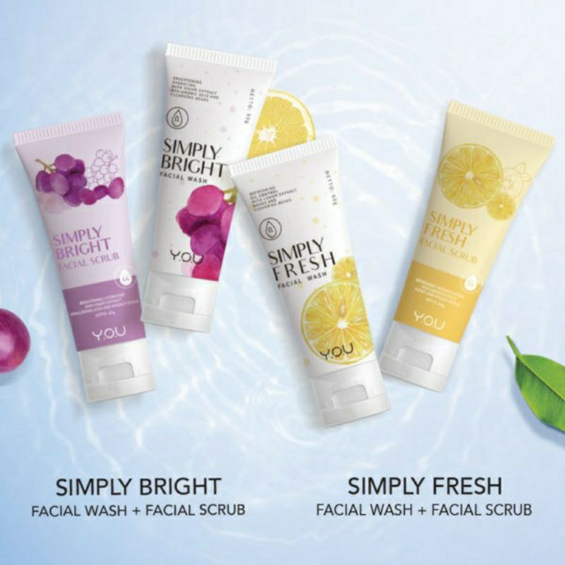 Jual YOU SIMPLY BRIGHT AND SIMPLY FRESH (YOU SKINCARE) | Shopee Indonesia