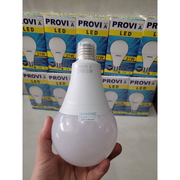 Jual Lampu Led PROVI Bulb A - 21 Watt ( Cahaya Putih ) | Shopee Indonesia