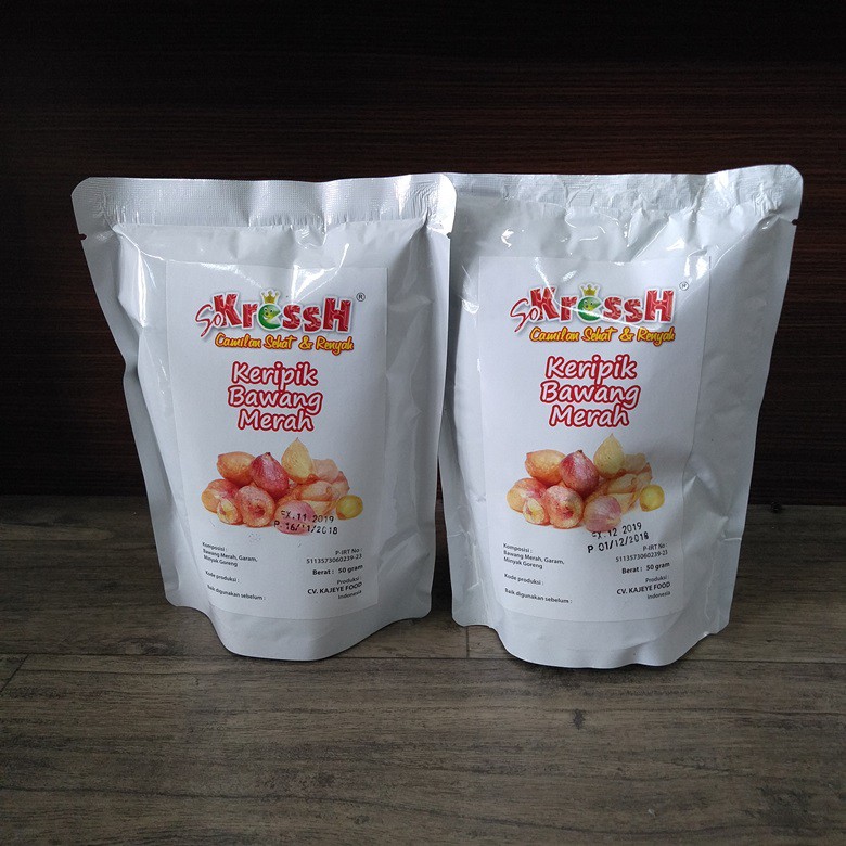 Jual Keripik Bawang Merah Gurih 50g | Shopee Indonesia
