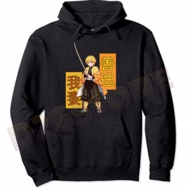 Jual Sweter Hoodie Zenitsu Agatsuma Demon Slayer Kimetsu no yaiba anime ...