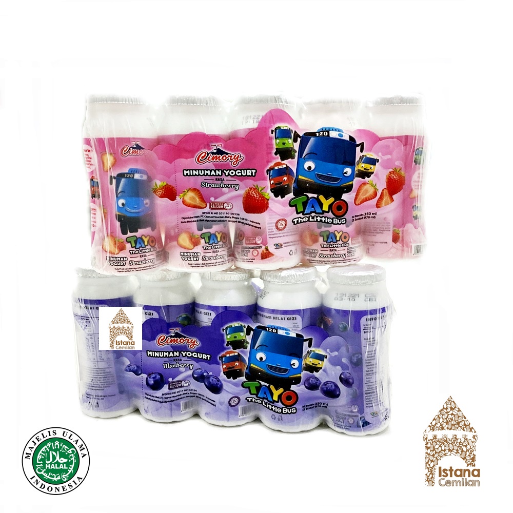 Jual Cimory Yogurt / Yoghurt Anak Tayo (isi 5 botol) | Shopee Indonesia