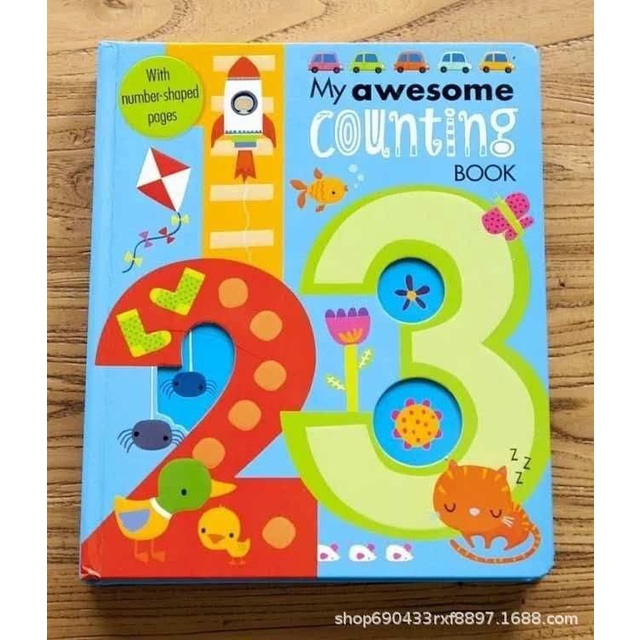 Jual [Eduland] My Awesome Counting Book Series Buku Bacaan Anak 2 3 4 ...
