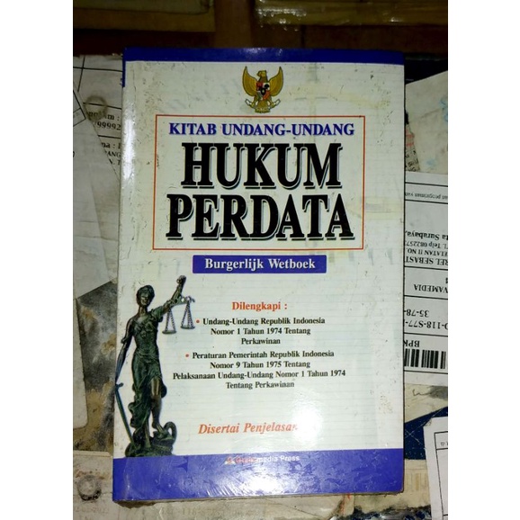 Jual KITAB UNDANG UNDANG HUKUM PERDATA (M) | Shopee Indonesia