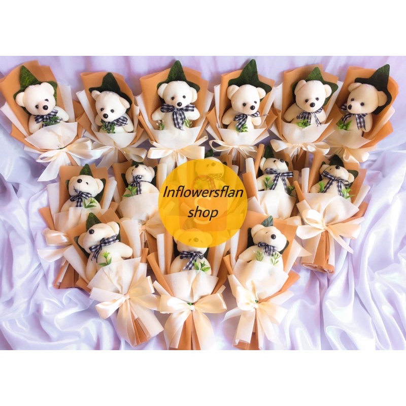 Jual BUKET BONEKA MINI/BUKET MINI/BUKET WISUDA/BUKET MURAH/KADO WISUDA ...
