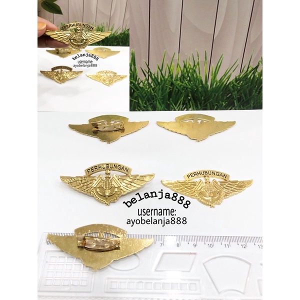 Jual Pin Wing PERHUBUNGAN DISHUB Kualitas Bagus Satuan | Shopee Indonesia