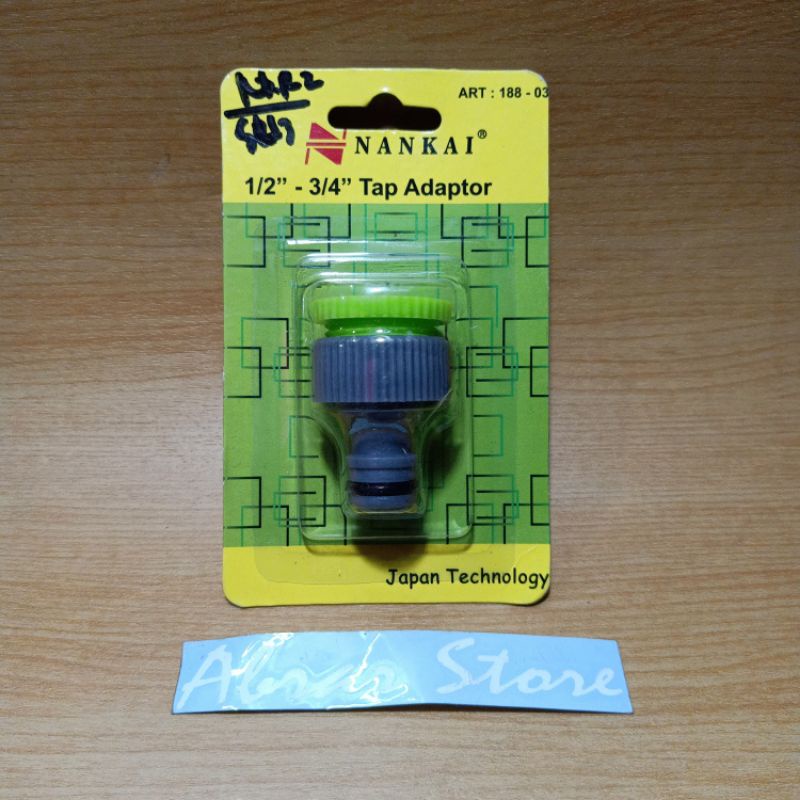 Jual TAP ADAPTOR 1/2"-3/4" adaptor kran ke selang mesin cuci | Shopee ...